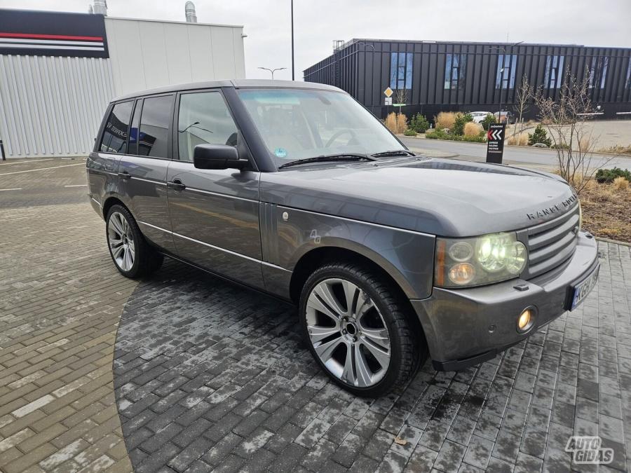 Grey Land Rover Range Rover 2008 in Vilnius, with an engine capacity of 3.60 L and mileage of 360 thousand km for 5550 €, photo 4 on AUTOMOTO.COM.LV