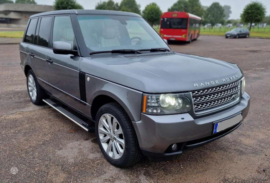 Pelēks Land Rover Range Rover 2010 Kauņa, ar dzinēja tilpumu 3.63 L un nobraukumu 310 tūkst. km par 11800 €, foto 14 vietnē AUTOMOTO.COM.LV