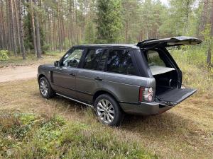 Pelēks Land Rover Range Rover 2010 Kauņa, ar dzinēja tilpumu 3.63 L un nobraukumu 310 tūkst. km par 11800 €, foto 16 vietnē AUTOMOTO.COM.LV