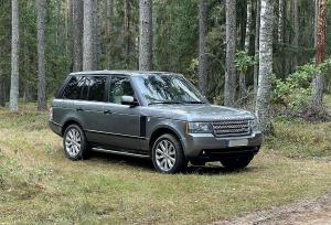 Pelēks Land Rover Range Rover 2010 Kauņa, ar dzinēja tilpumu 3.63 L un nobraukumu 310 tūkst. km par 11800 €, foto 17 vietnē AUTOMOTO.COM.LV
