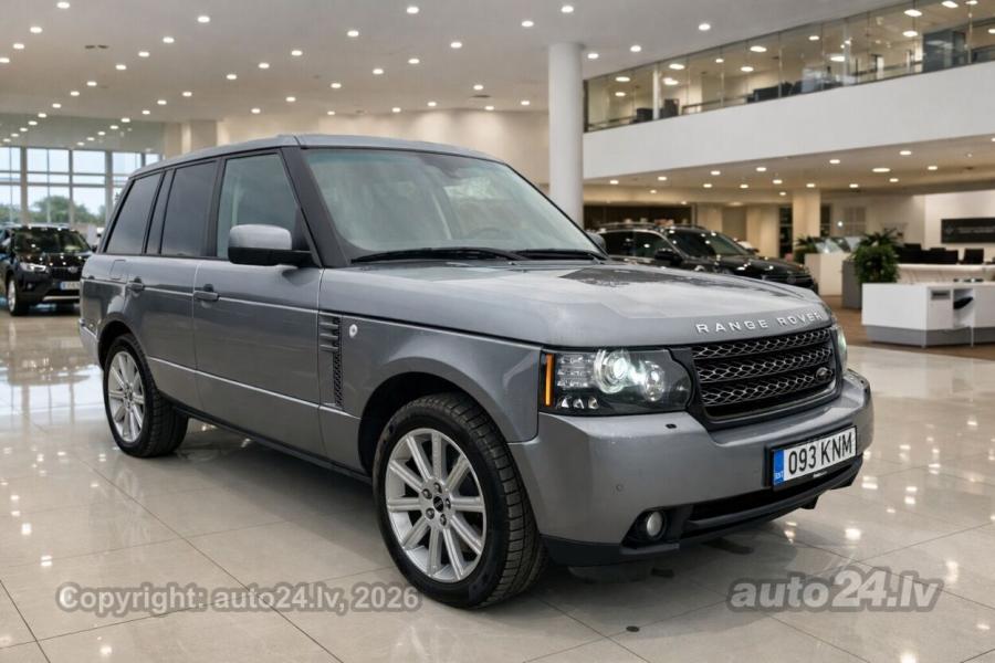 Pelēks Land Rover Range Rover 2012 Tallina, ar dzinēja tilpumu 4.40 L un nobraukumu 280 tūkst. km par 13499 €, foto 1 vietnē AUTOMOTO.COM.LV