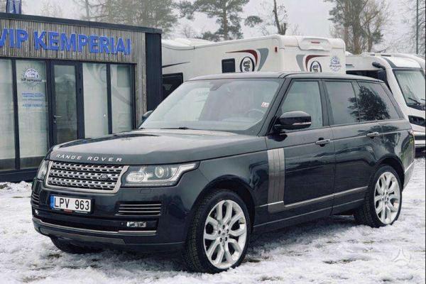Pelēks Land Rover Range Rover 2013 Viļņa, ar dzinēja tilpumu 4.37 L un nobraukumu 235 tūkst. km par 23850 €, foto 1 vietnē AUTOMOTO.COM.LV