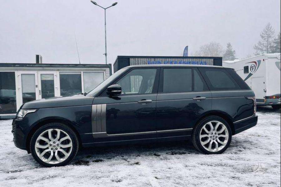 Grey Land Rover Range Rover 2013 in Vilnius, with an engine capacity of 4.37 L and mileage of 235 thousand km for 23850 €, photo 2 on AUTOMOTO.COM.LV