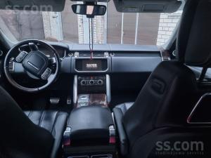 Grey Land Rover Range Rover 2013 in Riga, with an engine capacity of 3.00 L and mileage of 247 thousand km for 18800 €, photo 5 on AUTOMOTO.COM.LV