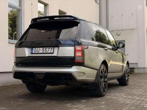 Grey Land Rover Range Rover 2013 in Vilnius, with an engine capacity of 4.37 L and mileage of 196 thousand km for 25900 €, photo 3 on AUTOMOTO.COM.LV
