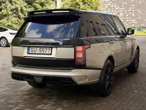 Grey Land Rover Range Rover 2013 in Vilnius, with an engine capacity of 4.37 L and mileage of 196 thousand km for 25900 €, photo 5 on AUTOMOTO.COM.LV
