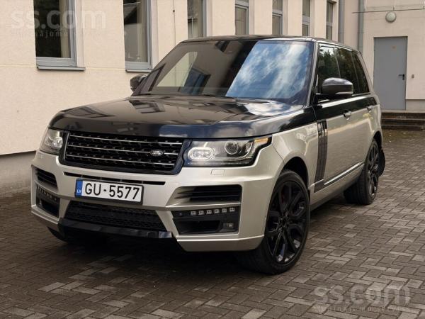 Grey Land Rover Range Rover 2013 in Jelgava, with an engine capacity of 4.40 L and mileage of 196 thousand km for 27500 €, photo 1 on AUTOMOTO.COM.LV