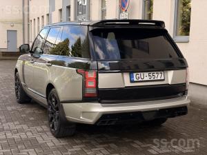 Pelēks Land Rover Range Rover 2013 Jelgava, ar dzinēja tilpumu 4.40 L un nobraukumu 196 tūkst. km par 27500 €, foto 4 vietnē AUTOMOTO.COM.LV