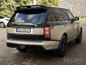 Pelēks Land Rover Range Rover 2013 Jelgava, ar dzinēja tilpumu 4.40 L un nobraukumu 196 tūkst. km par 27500 €, foto 6 vietnē AUTOMOTO.COM.LV