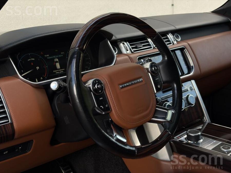 Pelēks Land Rover Range Rover 2013 Jelgava, ar dzinēja tilpumu 4.40 L un nobraukumu 196 tūkst. km par 27500 €, foto 14 vietnē AUTOMOTO.COM.LV