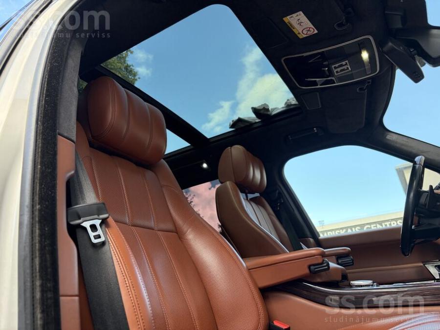 Pelēks Land Rover Range Rover 2013 Jelgava, ar dzinēja tilpumu 4.40 L un nobraukumu 196 tūkst. km par 27500 €, foto 20 vietnē AUTOMOTO.COM.LV