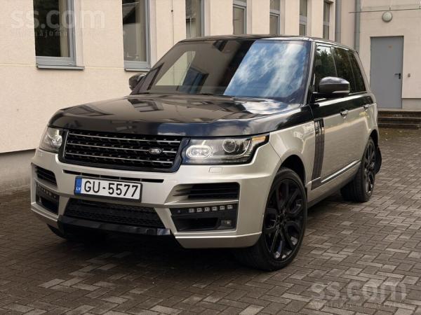 Pelēks Land Rover Range Rover 2013 Jelgava, ar dzinēja tilpumu 4.40 L un nobraukumu 196 tūkst. km par 27500 €, foto 1 vietnē AUTOMOTO.COM.LV