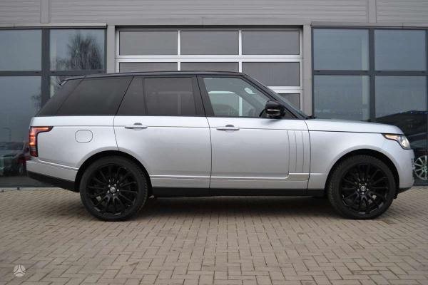 Grey Land Rover Range Rover 2014 in Vilnius, with an engine capacity of 2.99 L and mileage of 241 thousand km for 23000 €, photo 6 on AUTOMOTO.COM.LV