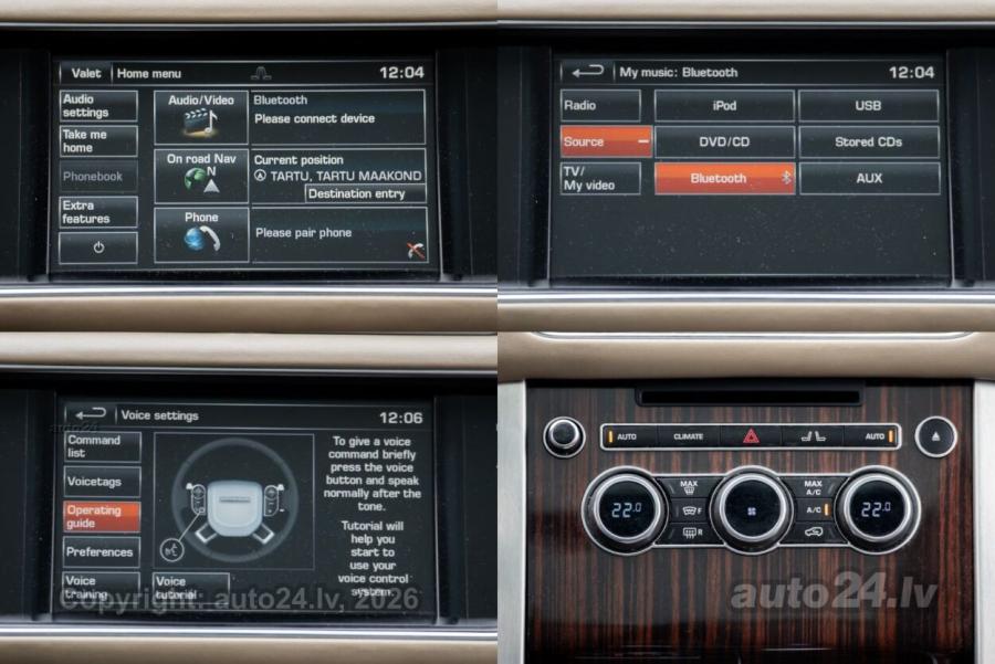 Серый Ленд Ровер Рендж Ровер 2014 в Тарту, объемом двигателя 3.00 л и пробегом 248 тыс. км за 22999 €, фото 26 на AUTOMOTO.COM.LV