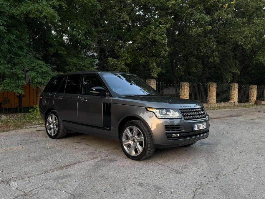Grey Land Rover Range Rover 2014 in Alytus, with an engine capacity of 2.99 L and mileage of 206 thousand km for 24999 €, photo 9 on AUTOMOTO.COM.LV