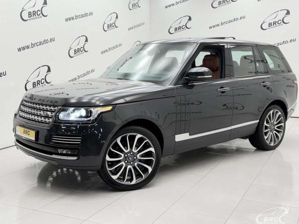 Grey Land Rover Range Rover 2014 in Vilnius, with an engine capacity of 4.37 L and mileage of 139 thousand km for 20900 €, photo 1 on AUTOMOTO.COM.LV