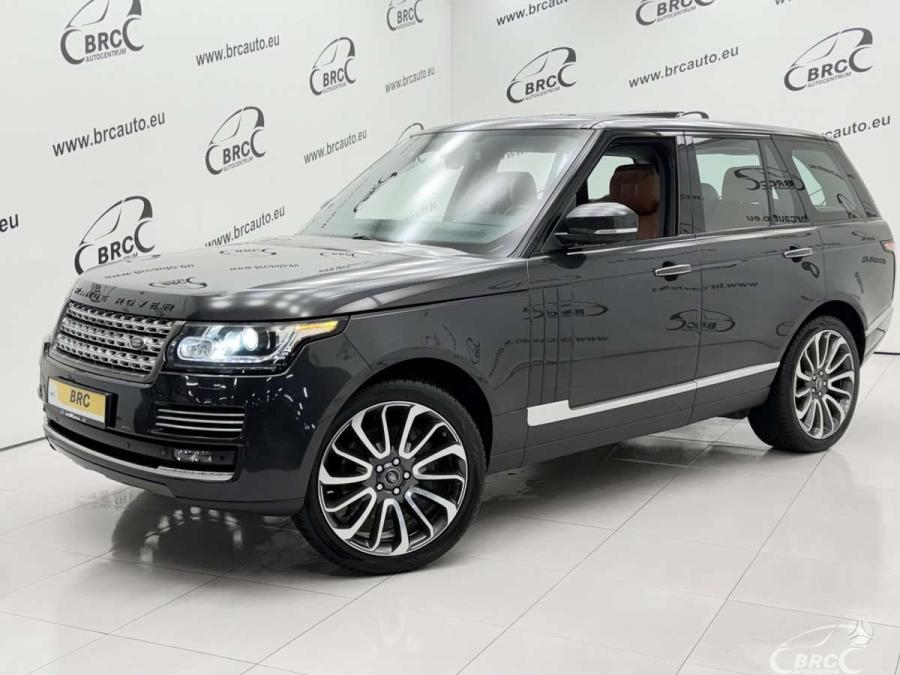 Pelēks Land Rover Range Rover 2014 Viļņa, ar dzinēja tilpumu 4.37 L un nobraukumu 139 tūkst. km par 20900 €, foto 1 vietnē AUTOMOTO.COM.LV