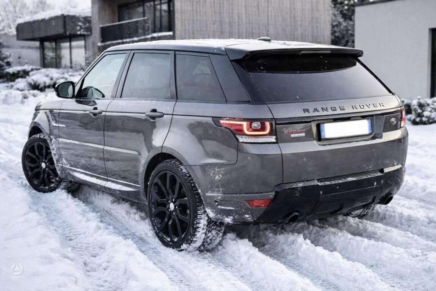 Pelēks Land Rover Range Rover 2015 Klaipėda, ar dzinēja tilpumu 5.00 L un nobraukumu 187 tūkst. km par 23300 €, foto 7 vietnē AUTOMOTO.COM.LV