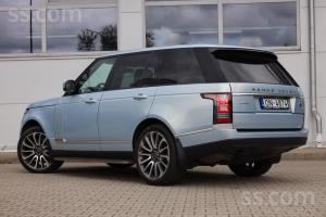 Pelēks Land Rover Range Rover 2015 Rīga, ar dzinēja tilpumu 4.40 L un nobraukumu 272 tūkst. km par 20995 €, foto 6 vietnē AUTOMOTO.COM.LV