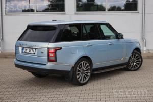 Pelēks Land Rover Range Rover 2015 Rīga, ar dzinēja tilpumu 4.40 L un nobraukumu 272 tūkst. km par 20995 €, foto 9 vietnē AUTOMOTO.COM.LV