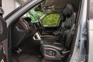 Pelēks Land Rover Range Rover 2015 Rīga, ar dzinēja tilpumu 4.40 L un nobraukumu 272 tūkst. km par 20995 €, foto 15 vietnē AUTOMOTO.COM.LV