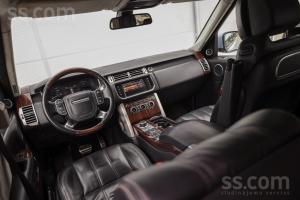 Pelēks Land Rover Range Rover 2015 Rīga, ar dzinēja tilpumu 4.40 L un nobraukumu 272 tūkst. km par 20995 €, foto 16 vietnē AUTOMOTO.COM.LV