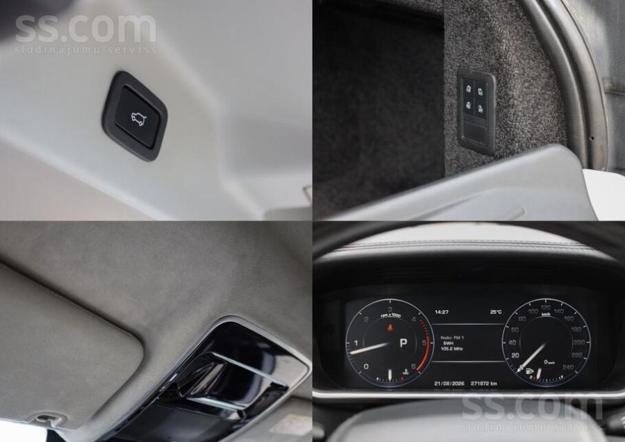 Pelēks Land Rover Range Rover 2015 Rīga, ar dzinēja tilpumu 4.40 L un nobraukumu 272 tūkst. km par 20995 €, foto 27 vietnē AUTOMOTO.COM.LV