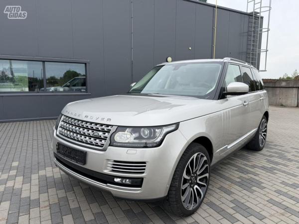 Grey Land Rover Range Rover 2016 in Siauliai, with an engine capacity of 4.40 L and mileage of 240 thousand km for 20800 €, photo 2 on AUTOMOTO.COM.LV