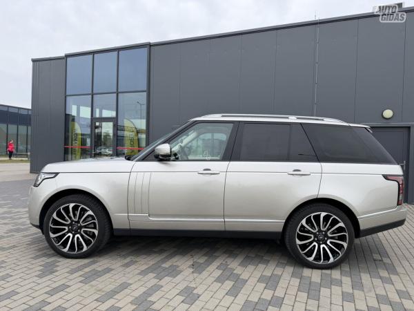 Grey Land Rover Range Rover 2016 in Siauliai, with an engine capacity of 4.40 L and mileage of 240 thousand km for 20800 €, photo 3 on AUTOMOTO.COM.LV