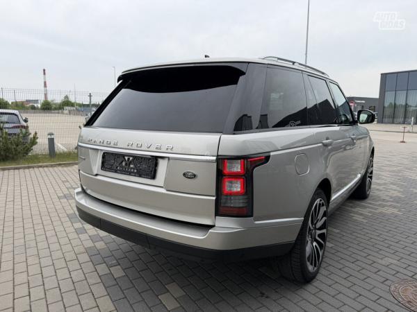 Grey Land Rover Range Rover 2016 in Siauliai, with an engine capacity of 4.40 L and mileage of 240 thousand km for 20800 €, photo 6 on AUTOMOTO.COM.LV