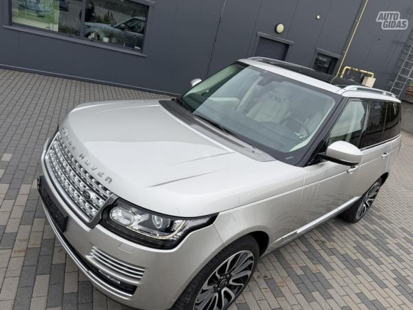 Grey Land Rover Range Rover 2016 in Siauliai, with an engine capacity of 4.40 L and mileage of 240 thousand km for 20800 €, photo 8 on AUTOMOTO.COM.LV