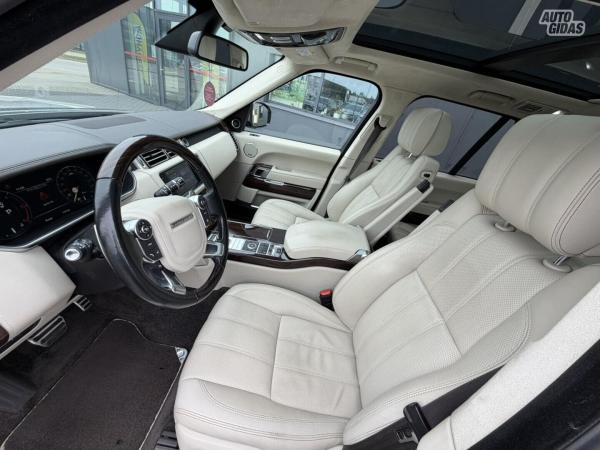 Grey Land Rover Range Rover 2016 in Siauliai, with an engine capacity of 4.40 L and mileage of 240 thousand km for 20800 €, photo 10 on AUTOMOTO.COM.LV