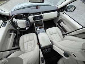 Grey Land Rover Range Rover 2016 in Siauliai, with an engine capacity of 4.40 L and mileage of 240 thousand km for 20800 €, photo 14 on AUTOMOTO.COM.LV