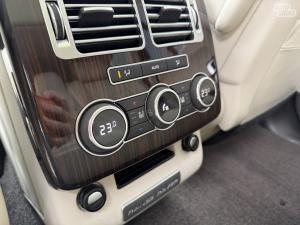 Grey Land Rover Range Rover 2016 in Siauliai, with an engine capacity of 4.40 L and mileage of 240 thousand km for 20800 €, photo 16 on AUTOMOTO.COM.LV