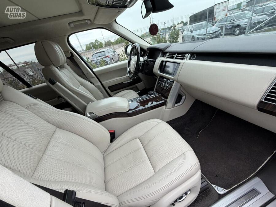 Grey Land Rover Range Rover 2016 in Siauliai, with an engine capacity of 4.40 L and mileage of 240 thousand km for 20800 €, photo 20 on AUTOMOTO.COM.LV