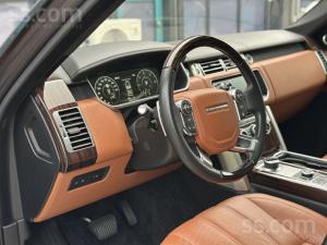 Pelēks Land Rover Range Rover 2017 Rīga, ar dzinēja tilpumu 3.00 L un nobraukumu 82 tūkst. km par 51900 €, foto 5 vietnē AUTOMOTO.COM.LV