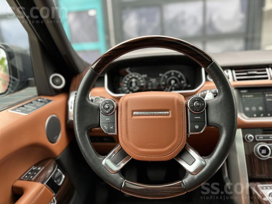 Pelēks Land Rover Range Rover 2017 Rīga, ar dzinēja tilpumu 3.00 L un nobraukumu 82 tūkst. km par 51900 €, foto 6 vietnē AUTOMOTO.COM.LV