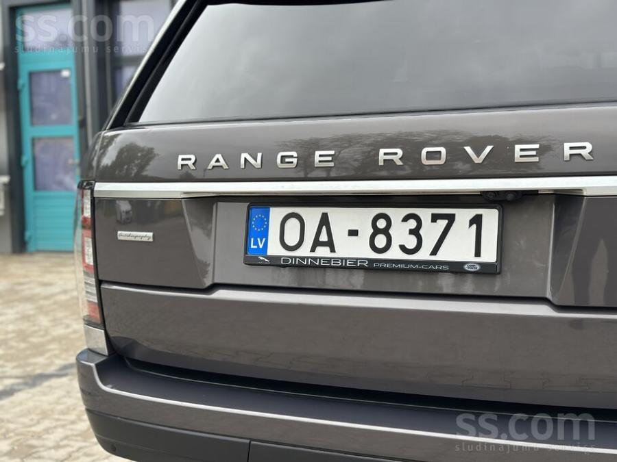 Pelēks Land Rover Range Rover 2017 Rīga, ar dzinēja tilpumu 3.00 L un nobraukumu 82 tūkst. km par 51900 €, foto 13 vietnē AUTOMOTO.COM.LV