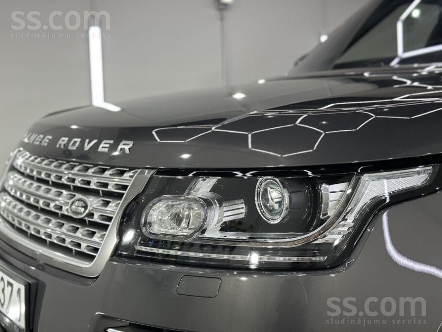 Pelēks Land Rover Range Rover 2017 Rīga, ar dzinēja tilpumu 3.00 L un nobraukumu 82 tūkst. km par 51900 €, foto 19 vietnē AUTOMOTO.COM.LV