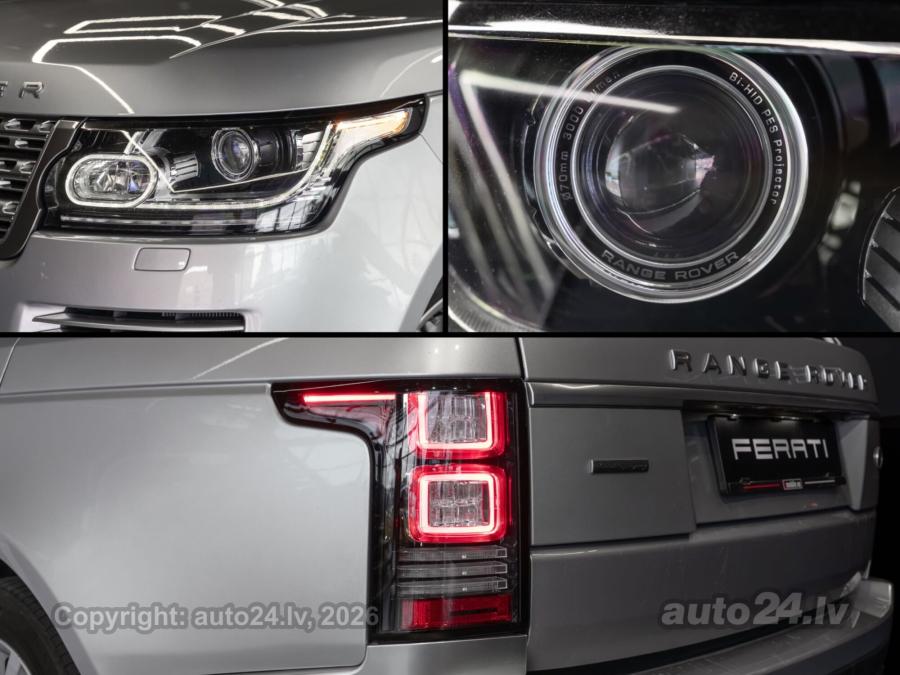 Pelēks Land Rover Range Rover 2017 Tallina, ar dzinēja tilpumu 5.00 L un nobraukumu 147 tūkst. km par 42900 €, foto 4 vietnē AUTOMOTO.COM.LV