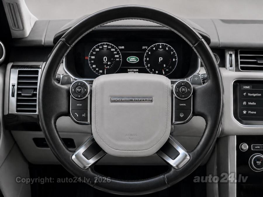 Pelēks Land Rover Range Rover 2017 Tallina, ar dzinēja tilpumu 5.00 L un nobraukumu 147 tūkst. km par 42900 €, foto 7 vietnē AUTOMOTO.COM.LV