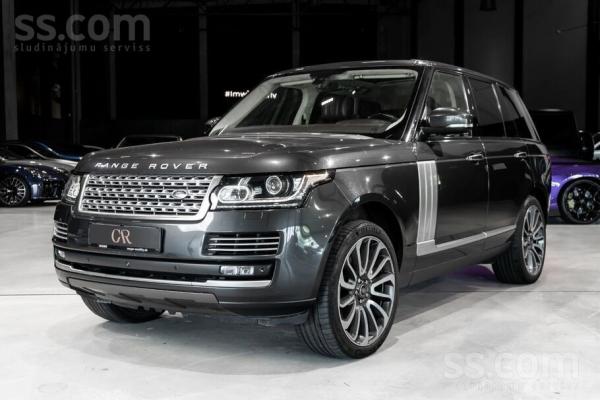 Pelēks Land Rover Range Rover 2017 Rīga, ar dzinēja tilpumu 3.00 L un nobraukumu 253 tūkst. km par 23560 €, foto 1 vietnē AUTOMOTO.COM.LV