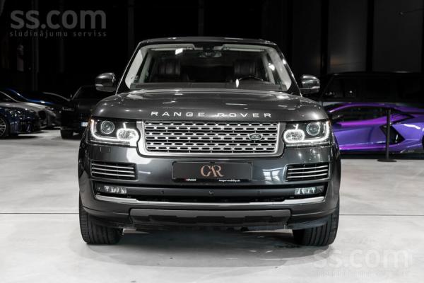 Pelēks Land Rover Range Rover 2017 Rīga, ar dzinēja tilpumu 3.00 L un nobraukumu 253 tūkst. km par 23560 €, foto 2 vietnē AUTOMOTO.COM.LV