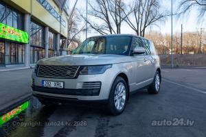 Pelēks Land Rover Range Rover 2018 Tallina, ar dzinēja tilpumu 3.00 L un nobraukumu 68 tūkst. km par 54800 €, foto  vietnē AUTOMOTO.COM.LV