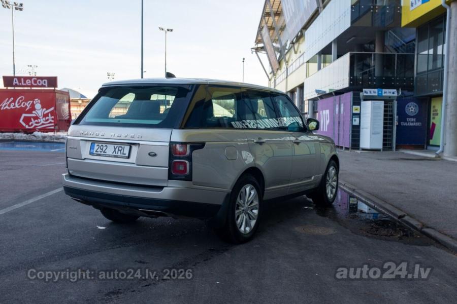 Pelēks Land Rover Range Rover 2018 Tallina, ar dzinēja tilpumu 3.00 L un nobraukumu 68 tūkst. km par 54800 €, foto 4 vietnē AUTOMOTO.COM.LV