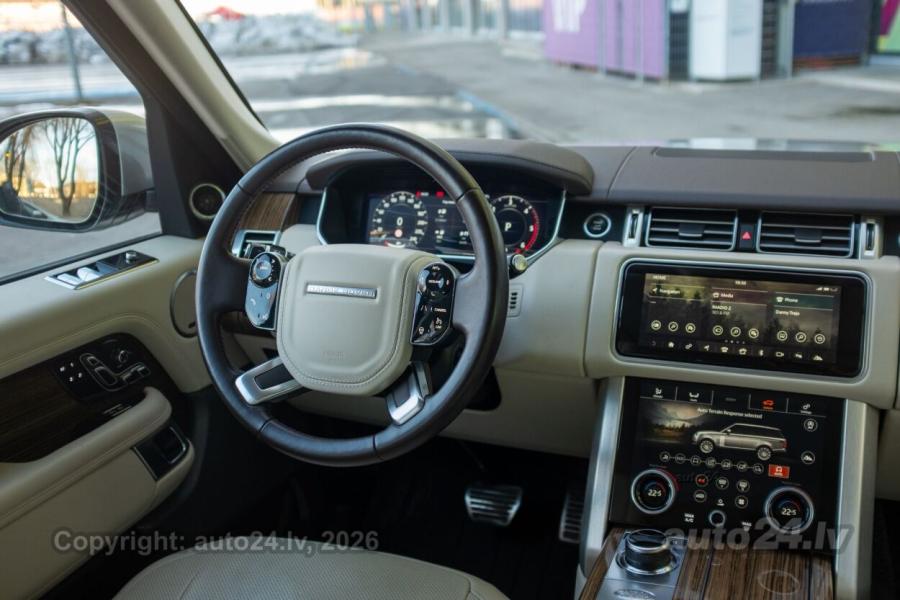 Pelēks Land Rover Range Rover 2018 Tallina, ar dzinēja tilpumu 3.00 L un nobraukumu 68 tūkst. km par 54800 €, foto 6 vietnē AUTOMOTO.COM.LV