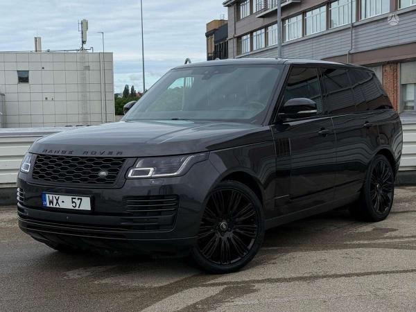Grey Land Rover Range Rover 2018 in Riga, with an engine capacity of 2.99 L and mileage of 224 thousand km for 43000 €, photo 2 on AUTOMOTO.COM.LV