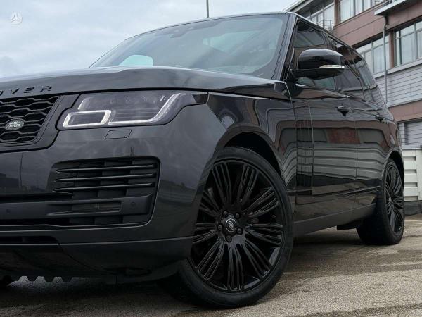 Grey Land Rover Range Rover 2018 in Riga, with an engine capacity of 2.99 L and mileage of 224 thousand km for 43000 €, photo 10 on AUTOMOTO.COM.LV