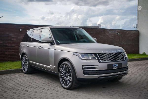 Pelēks Land Rover Range Rover 2018 Marijampole, ar dzinēja tilpumu 4.37 L un nobraukumu 235 tūkst. km par 36950 €, foto 1 vietnē AUTOMOTO.COM.LV