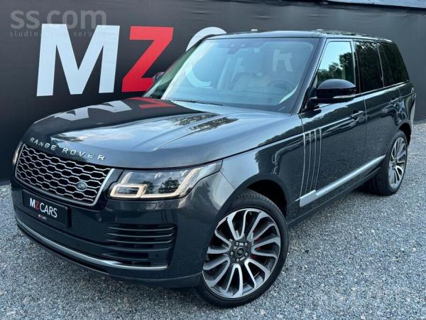 Pelēks Land Rover Range Rover 2019 Rīga, ar dzinēja tilpumu 3.00 L un nobraukumu 152 tūkst. km par 38500 €, foto 2 vietnē AUTOMOTO.COM.LV